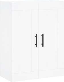 Skříň highboard bílá 69,5 x 34 x 180 cm kompozitní dřevo 3200025