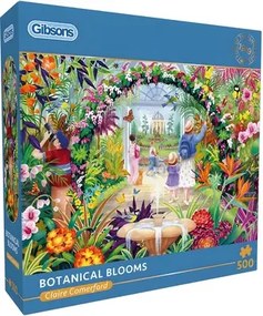 GIBSONS Puzzle Botanická zahrada / 500 dílků / 49x34 cm