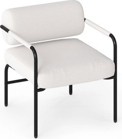 Costway Křeslo Modern Lounge Chair Polstrované křeslo s akcentem a područkami