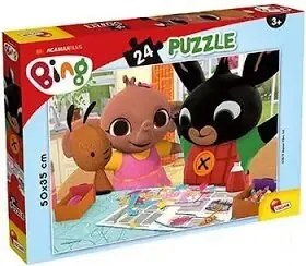 Liscianigioch Bing puzzle Hrajeme si / 24 dílků / od 3 let