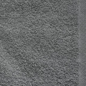 Klasický šedý bavlněný ručník TIANA1 Rozměr: 50 x 90 cm