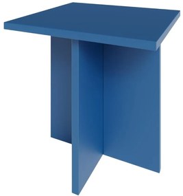 OnaDnes -20% Modrý konferenční stolek MOJO MINIMAL 39,5 x 39,5 cm