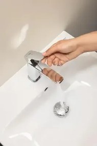 Grohe Dice - Umyvadlová baterie s výpustí Push-Open studený start chro