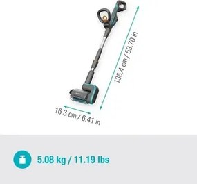 Gardena 14842-55 AquaBrush Universal 04/18V P4A Solo / Akumulátorový m