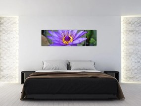 Obraz - Fialová květina (170x50 cm)
