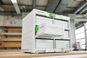 Festool SYS3-RK/6 M 337-Set Systainer3 Rack 577816
