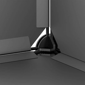 Klec pro malá zvířata černá 142 x 74 x 93 cm PP a ocel 340573