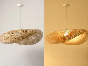 Toolight, závěsné svítidlo Natural 1xE27 APP880-1CP, přírodní, OSW-05240