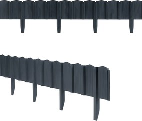 Zahradní palisáda Linea 78,5 cm antracit