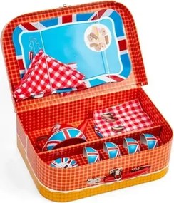 Bigjigs Toys Čajová sada v kufříku Londýn / od 3 let