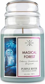 Sójová svíčka Purple River Magical Forest 623 g
