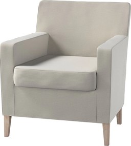 Potah na křeslo IKEA Karlstad barva šedá látka sametová
