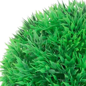 Umělé buxus koule s LED světly 4 ks zelené 12 cm 3335904