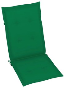 Skládací zahradní židle s poduškami 8 ks masivní akácie,  3075059