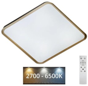 Baterie Centrum LED Stmívatelné stropní svítidlo UNA LED/60W/230V 2700-6500K + dálkové ovládání BC0632