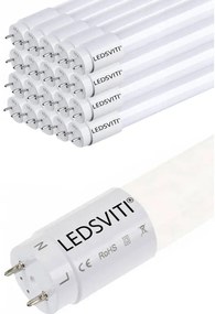 LEDsviti 20KS LED trubice T8 120cm 18W 4000K denní bílá (24739)