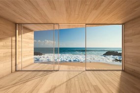 Samolepící tapeta nádherný výhled na moře - 150x100 cm