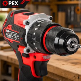 OPEX TOOLS Sada 2 v 1: vrták a šroubovák + akumulátový rázový klíč, 2x aku 21 v, 3 ah