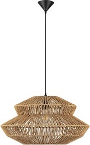 Provazové závěsné svítidlo v přírodní barvě ø 50 cm Nua – Nova Luce