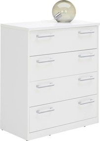 XXXLutz KOMODA, bílá, 72/84/36 cm Xora - Široké komody - 000017003003