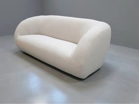 Krémová pohovka z textilie bouclé 230 cm Essen - II. jakost – Cosmopolitan Design