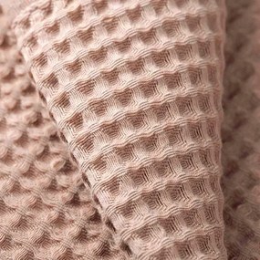 Vaflové ručníky a osušky - meruňková - GOTS Velikost: osuška 70 x 140