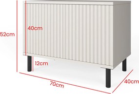 Eka Botník RAYO s vysokými nožkami, 70 cm Kašmír