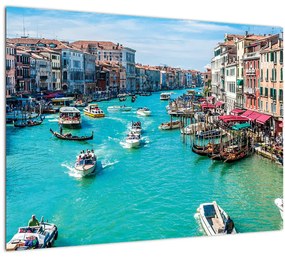 Obraz - Canal Grande, Benátky, Itálie (70x50 cm)