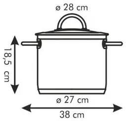 Tescoma Hrnec VISION s poklicí pr. 28 cm, 11.0 l