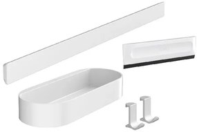 Hansgrohe WallStoris - Set koupelnových doplňků, matná bílá 27967700