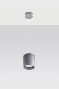 Lustr SOLLUX Orbis 1 GU10 1x40W bez zdroje SL.0052 šedá