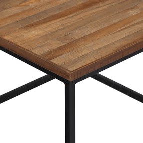 Hnízdové konferenční stolky 2 ks masivní teakové dřevo - Default Title