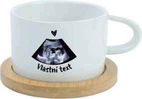Personalizovaný keramický hrníček "MAKRONKA" s ultrazvukem