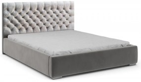 Postel MODEL 03 120x200 šedá - MAGIC VELVET 2240