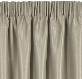 ZATEMŇOVACÍ ZÁVĚS NA PÁSCE SELINA 140X270 CM TMAVĚBÉŽOVÁ