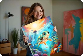 Malování podle čísel 40x50 cm Želva Massido