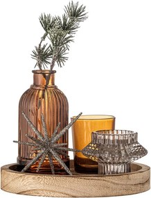 Skleněný svícen Sanga – Bloomingville
