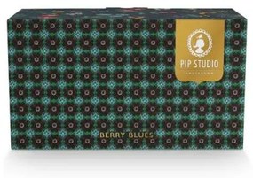 Pip Studio Berry Blues sada 2ks hrnků 350ml, modrá