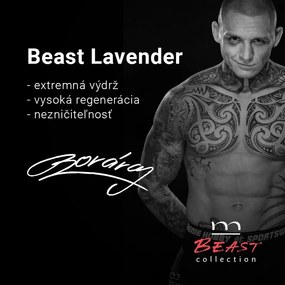 Materasso BEAST LAVENDER - nezničitelná matrace pro dokonalou regeneraci 120 x 220 cm