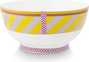 Pip Studio Pip Chique Stripes miska ∅18 cm, žlutá (Pip Chique miska ∅18 cm)