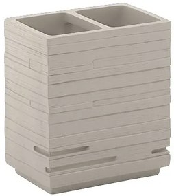 Gedy, QUADROTTO držák kartáčků na postavení, tortoru, QU9866