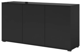 Eka Komoda EMI 3D 150 cm Barva dřeva: Černá