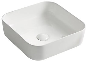 BPS-koupelny Deskové keramické umyvadlo Tona 38 (38x38 cm)