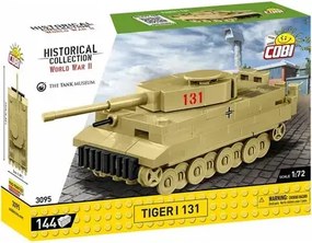 COBI 3095 II WW Tiger I 131 / 144 kostek / 1:72 / od 6 let