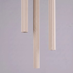 Sollux Lighting Závěsné svítidlo ARCHE 3P taupe
