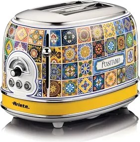 Ariete Positano multicolor / Toustovač / 2 topinky / 810 W / 6 úrovní