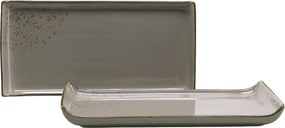 XXXLutz SADA SERVÍROVACÍCH PODNOSŮ kamenina keramika 2dílné 16,5/33 cm Creatable - Kolekce nádobí - 007768015502