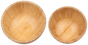 Nordic Living Set dvou bambusových misek Candimala 13/15 cm