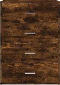 Příborníky 2 ks kouřový dub 60 x 31 x 84 cm kompozitní dřevo 3276585