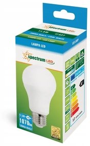 LED žárovka GLS 11,5W E-27 studená bílá